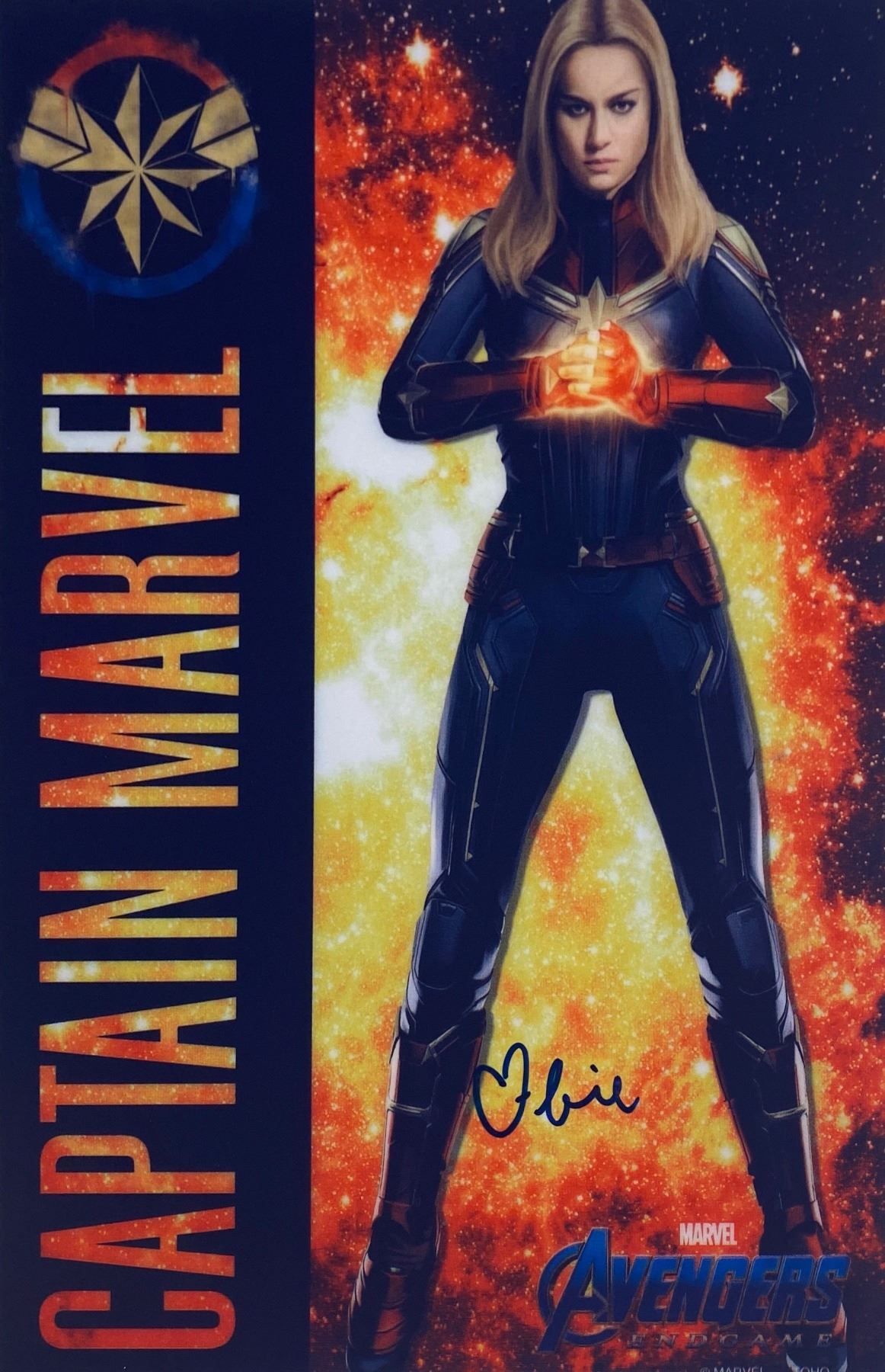 Autograph Signed Brie Larson Photo