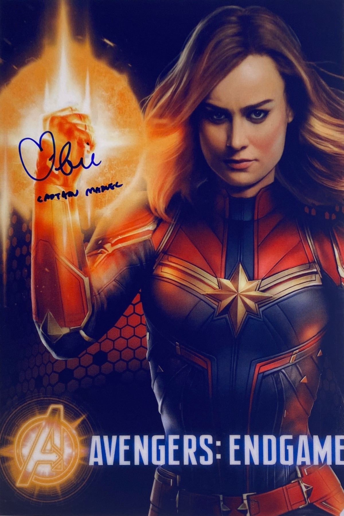 Autograph Signed Brie Larson Photo