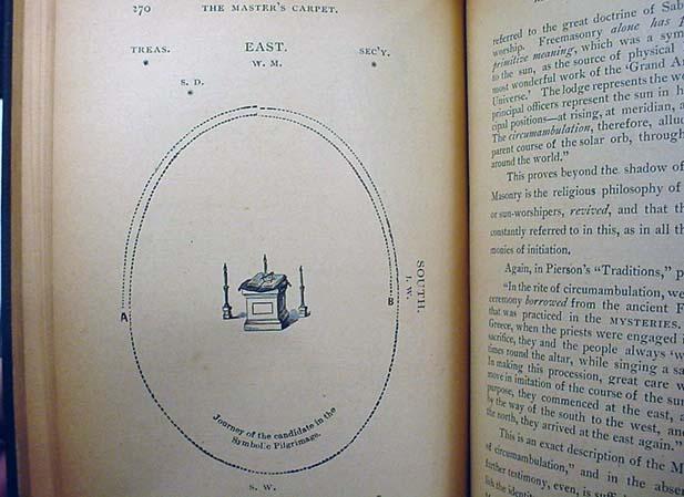 1901 "MAH-HAH-BONE" MASONIC / MASONRY HARDCOVER BO