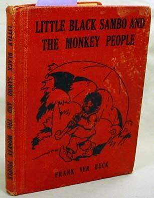 RARE 1935 "LITTLE BLACK SAMBO MONKEY PEOPLE" HARDC