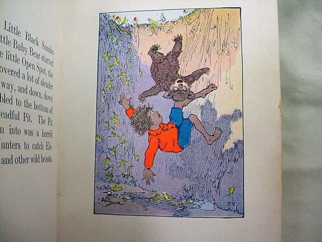 RARE 1935 "LITTLE BLACK SAMBO MONKEY PEOPLE" HARDC