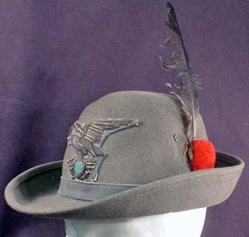RARE WW2 ITALIAN ARMY ALPINE HAT