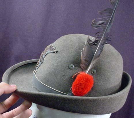 RARE WW2 ITALIAN ARMY ALPINE HAT