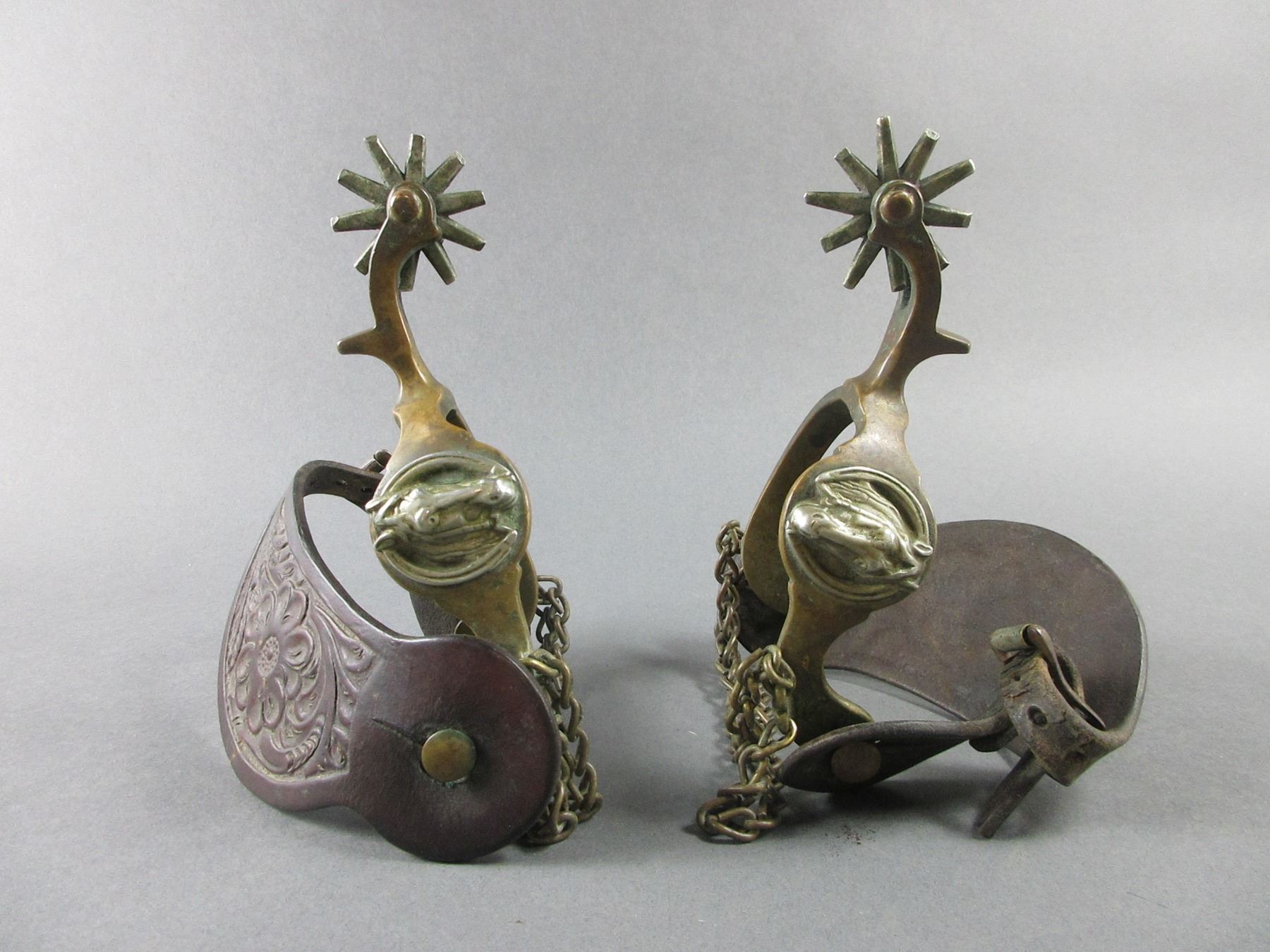 Star Marked Buermann And Anchor Marked North And Judd Hercules Bronze ...