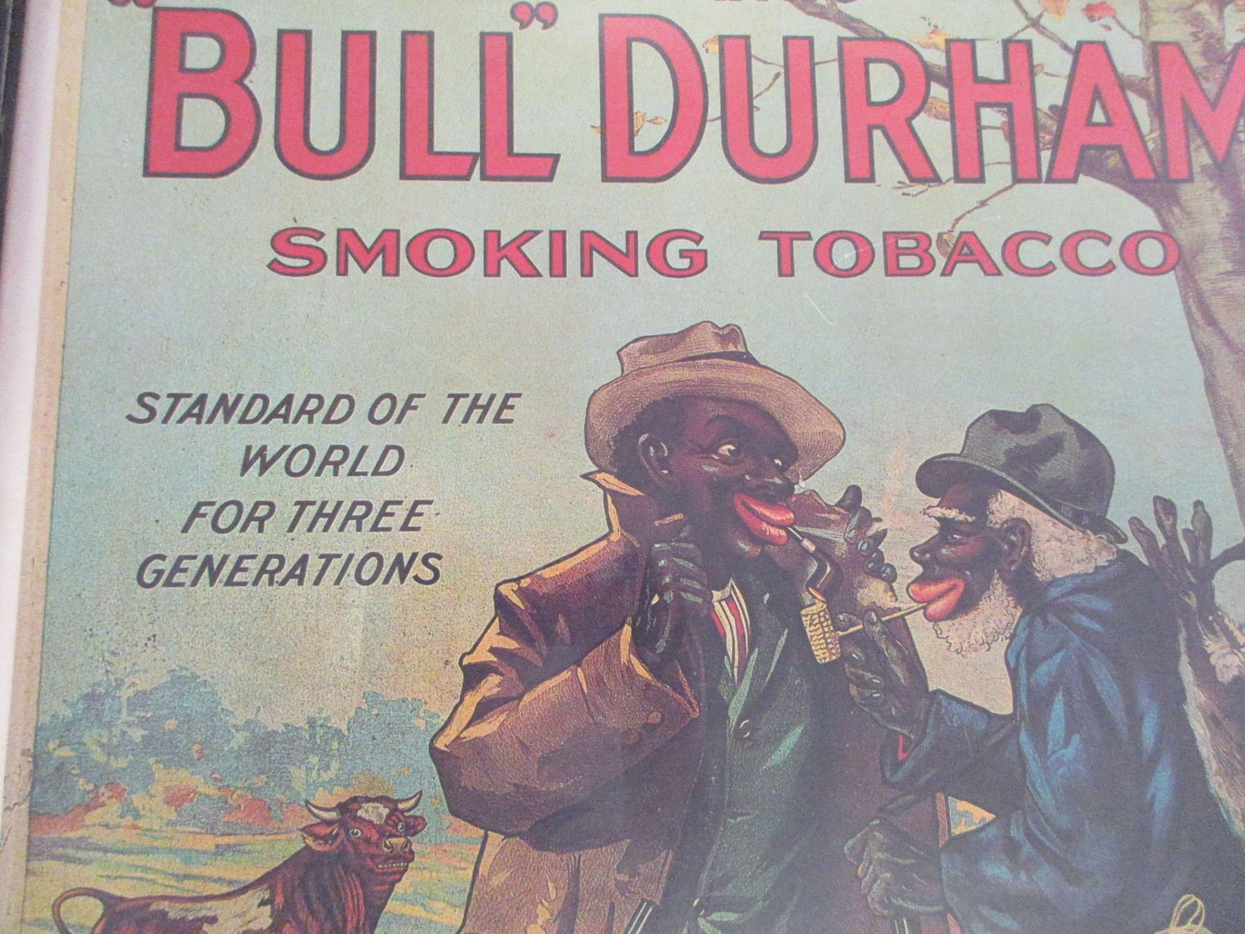 Original Bull Durham Poster- 27" X 20"