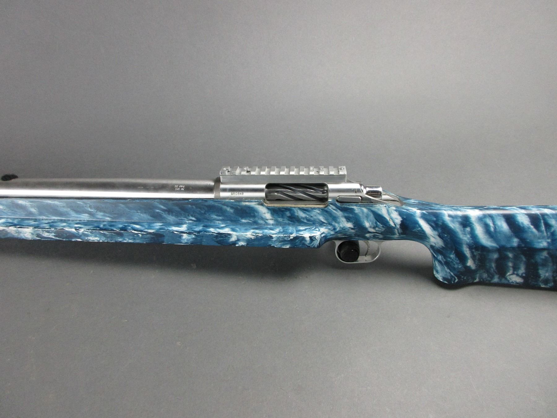 Borden Rimrock BR Bolt Action Rifle- .22 PPC- .243- 24" Stainless Bull ...