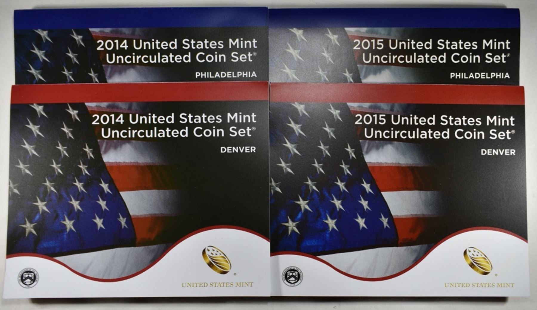 2014 & 2015 MINT SETS IN ORIG PACKAGING