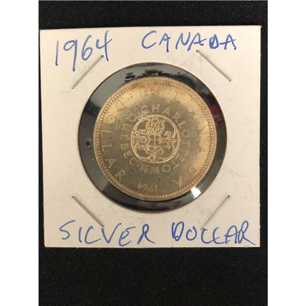 1964 CANADIAN SILVER DOLLAR 1964 CANADIAN SILVER DOLLAR