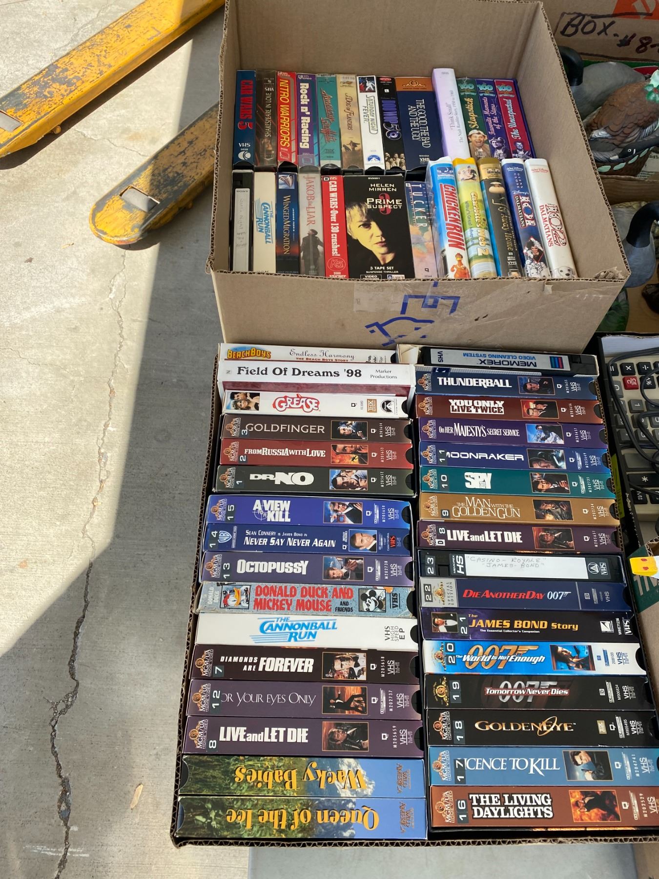 Lot vhs
