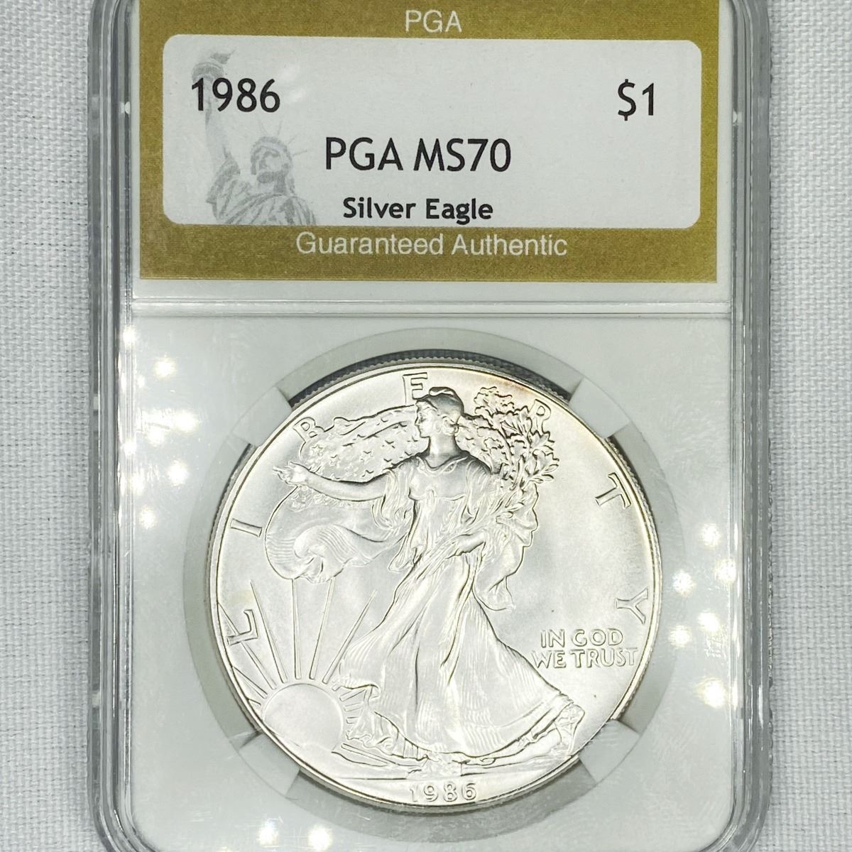1986 Silver Eagle PGA-MS70