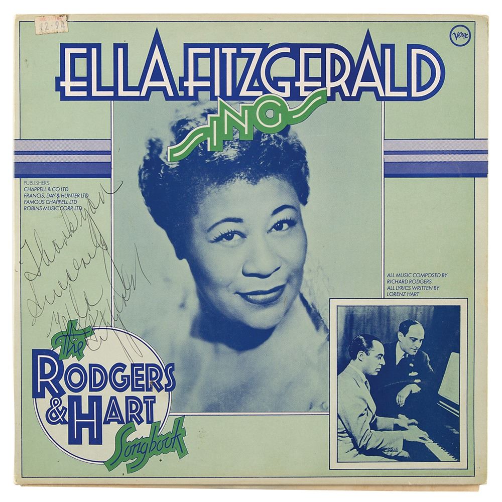Ella Fitzgerald Signed Album