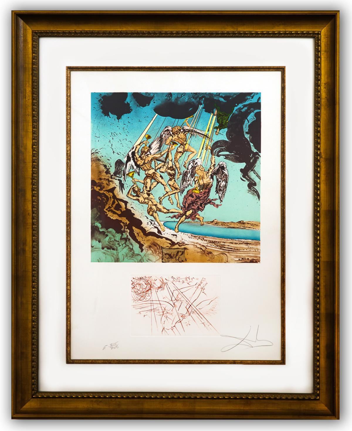 Salvador Dali- Original Lithograph "Ulysses"