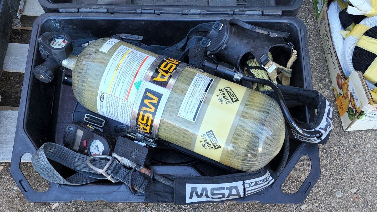 "MSA" Carbon Fiber SCBA (Self Contained Breathing Apparatus) Oxygen ...
