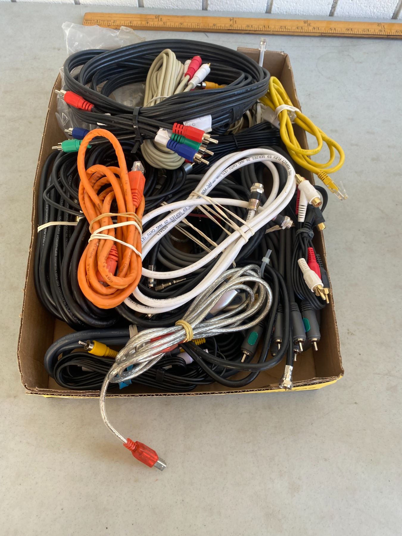 Assorted cords