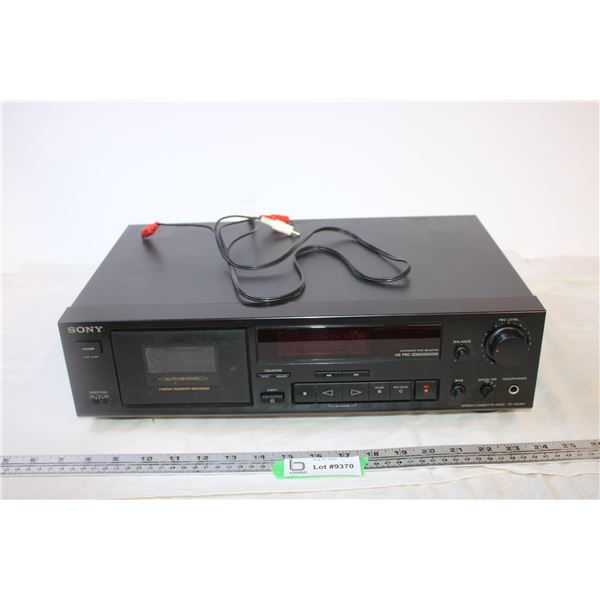 Sony Cassette Player In Original Box Bodnarus Auctioneering