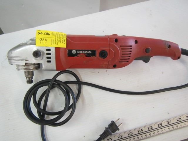 KING CANADA POLISHER/SANDER/GRINDER, NO NUT - Dodds Auction KING CANADA POLISHER/SANDER/GRINDER, NO NUT - Dodds Auction