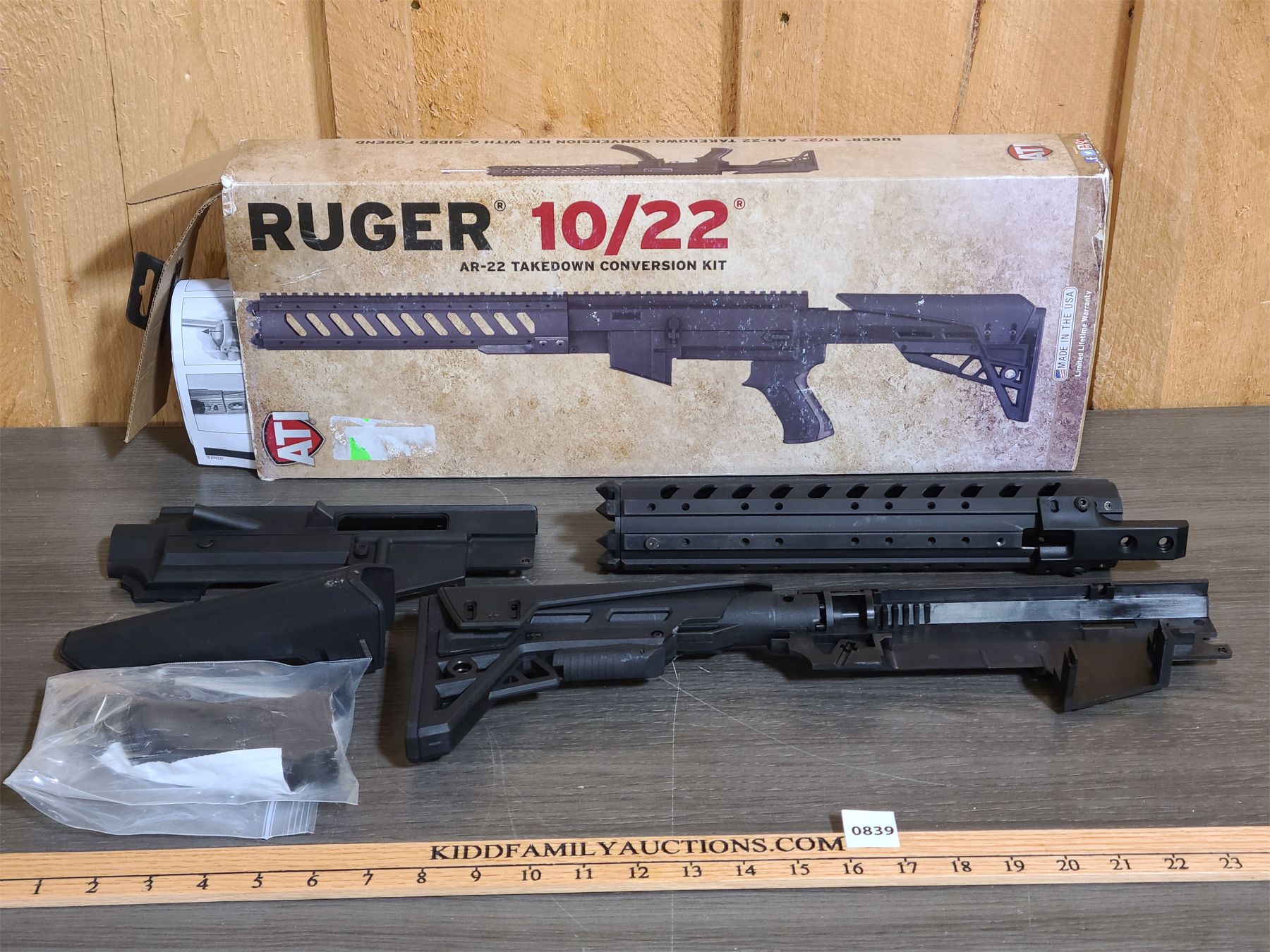 RUGER 10 22 TAKEDOWN CONVERSION KIT Kidd Family Auctions RUGER 10 22 TAKEDOWN CONVERSION KIT Kidd Family Auctions