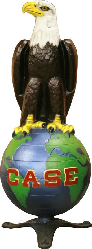 Cast-Iron Case Eagle Statue, Professionally Painted - 5