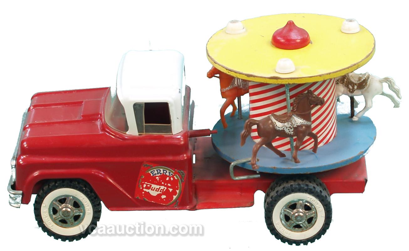 Old Metal Buddy L "Merry-Go-Round" Toy Truck