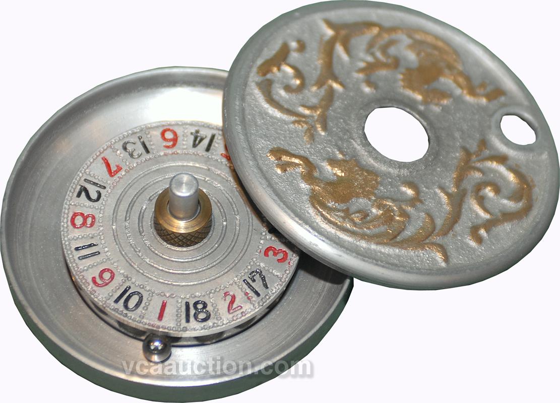 Evans Gaffed Pocket Roulette Wheel – 3”D; Spin the cove