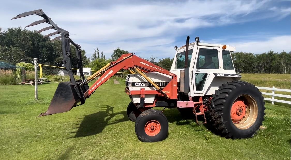1979 2090 Case with 7ft 690 Leon Loader, 3 Hydraulics, PTO540, Brand ...