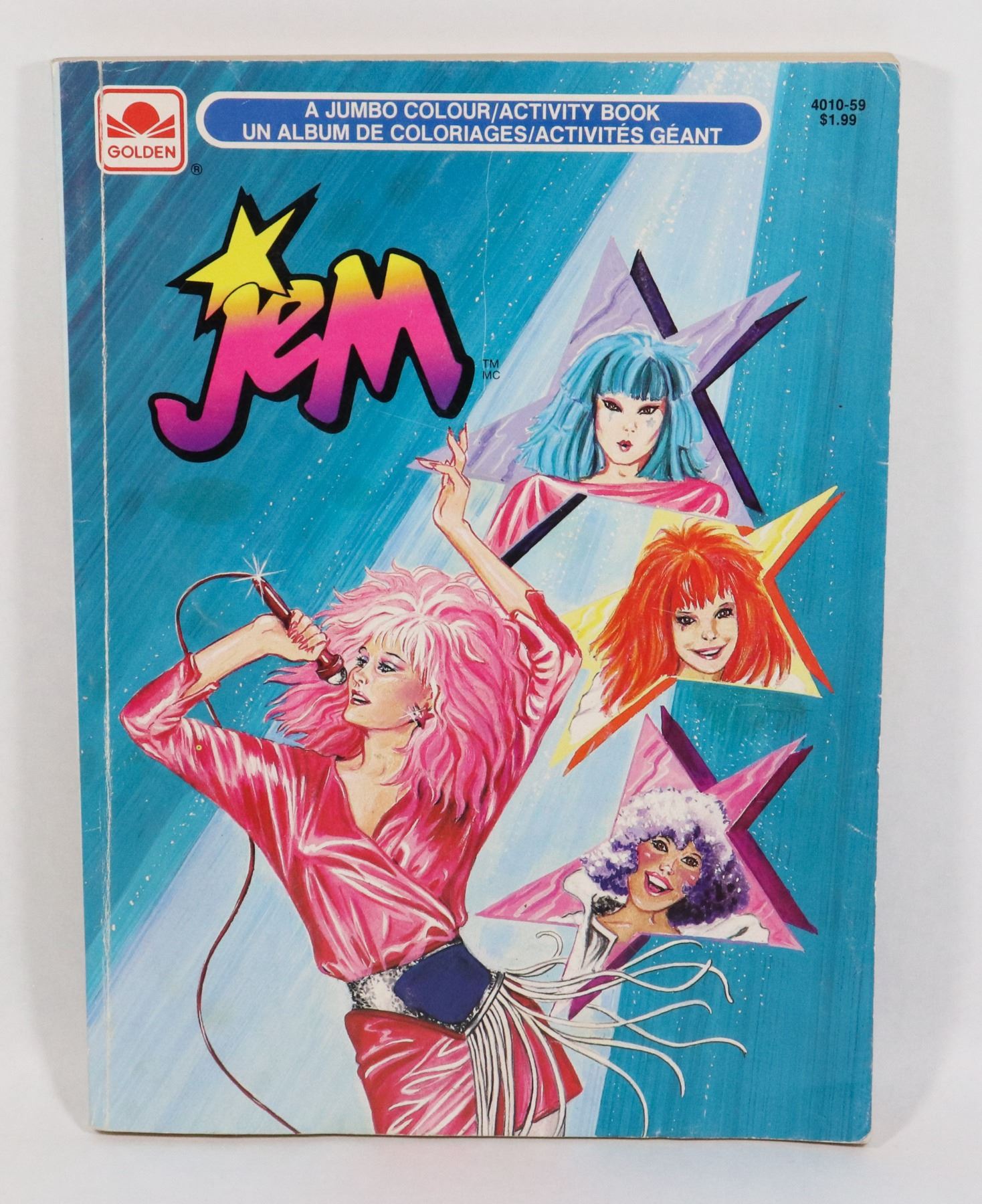 Golden Jem Colouring Book