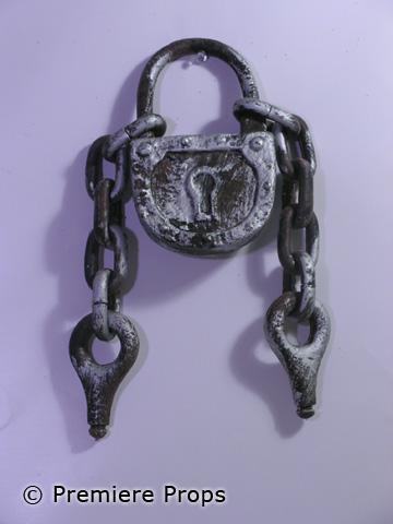 Halloween II Large Plastic Lock Movie Props