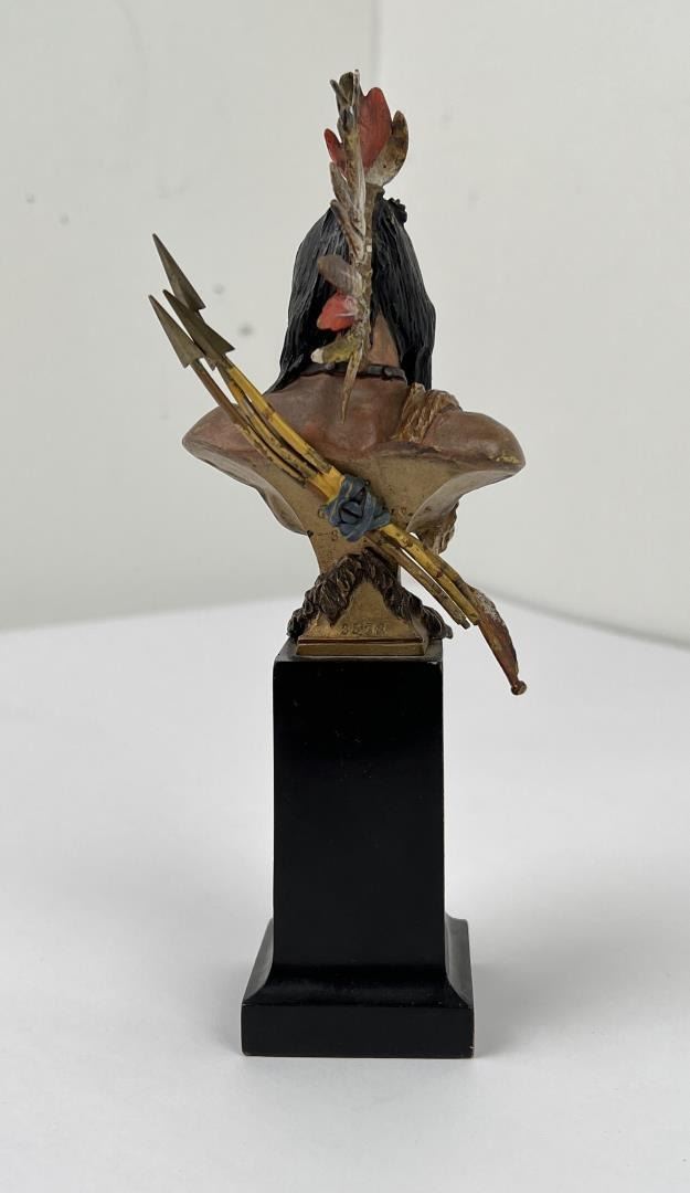 Franz Bergman Cold Painted Indian Bust