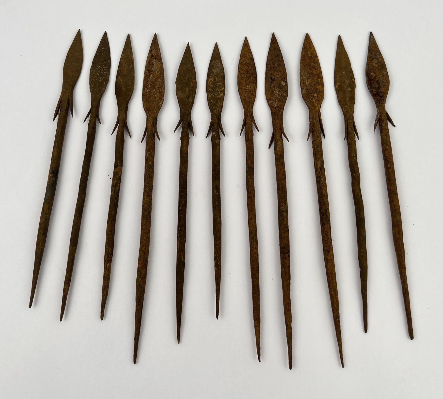 African Iron Metal Spear Points