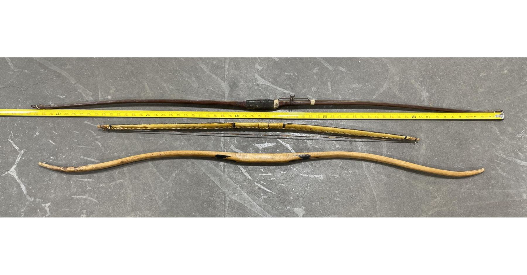 Group of 3 Vintage Archery Bows