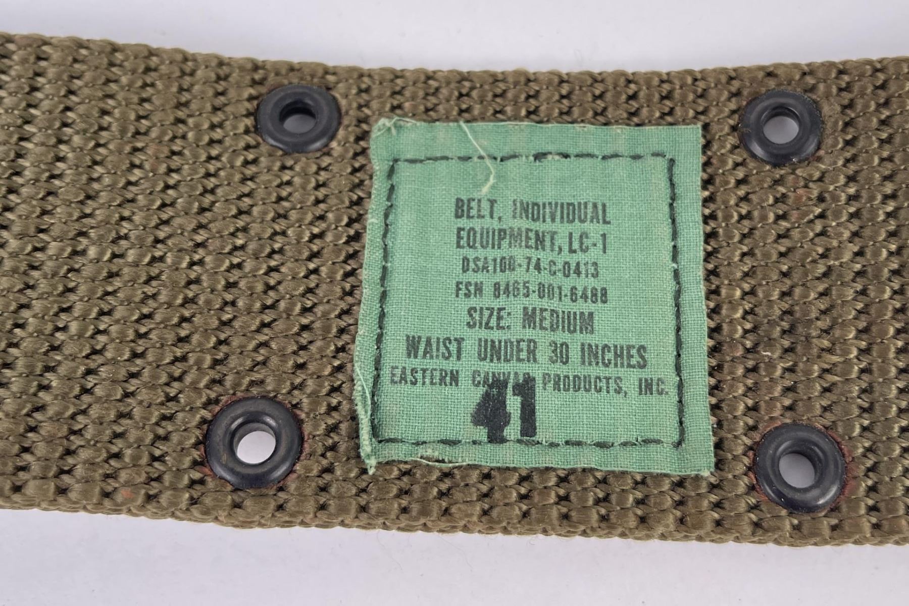 Vietnam War USMC Marine Corps Belt
