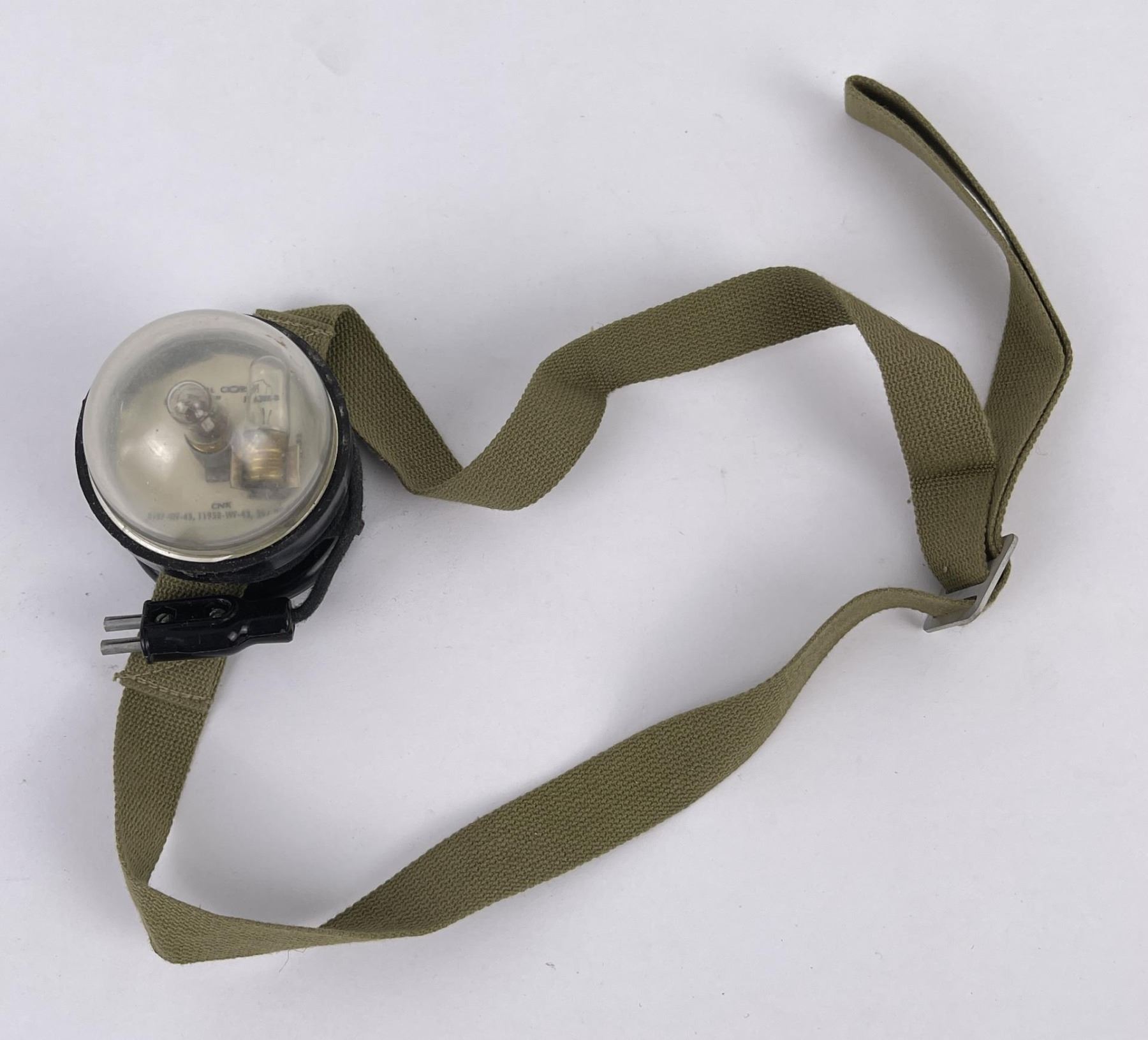 Korean War Signal Corps Head Lamp