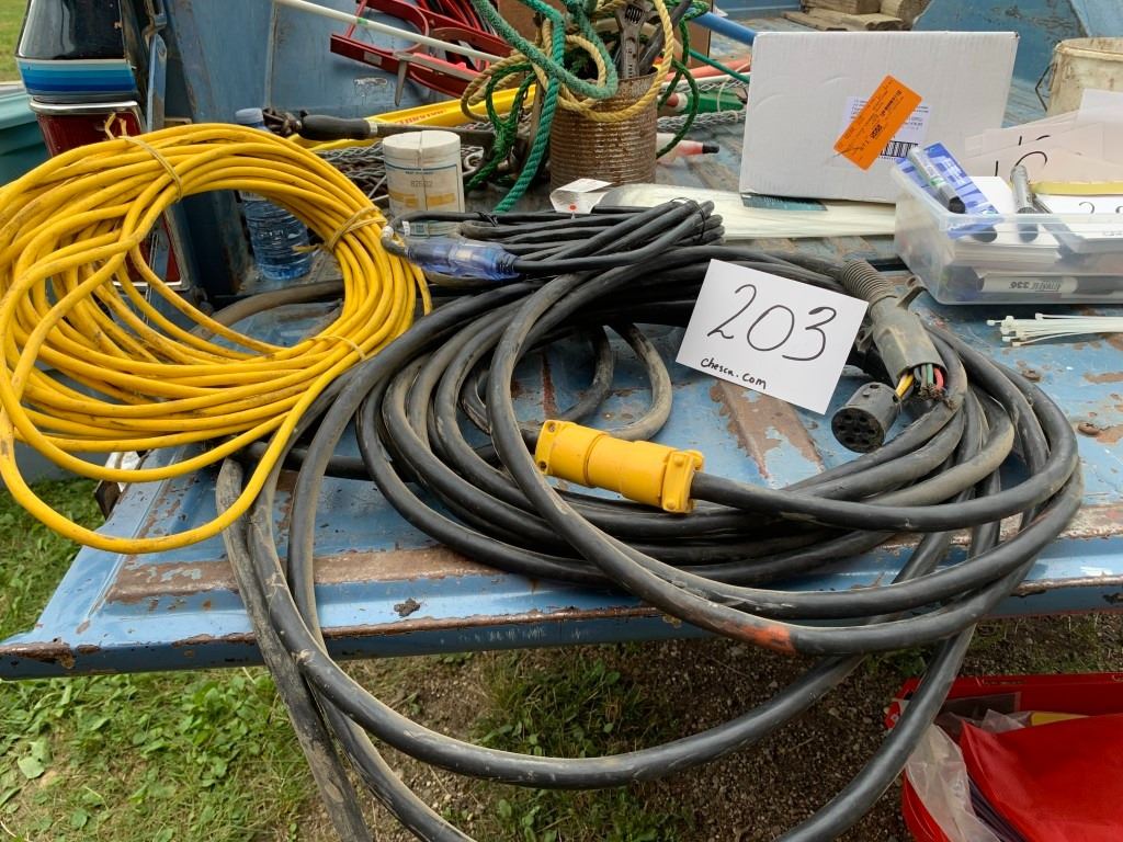 elec. Cords, new gloves