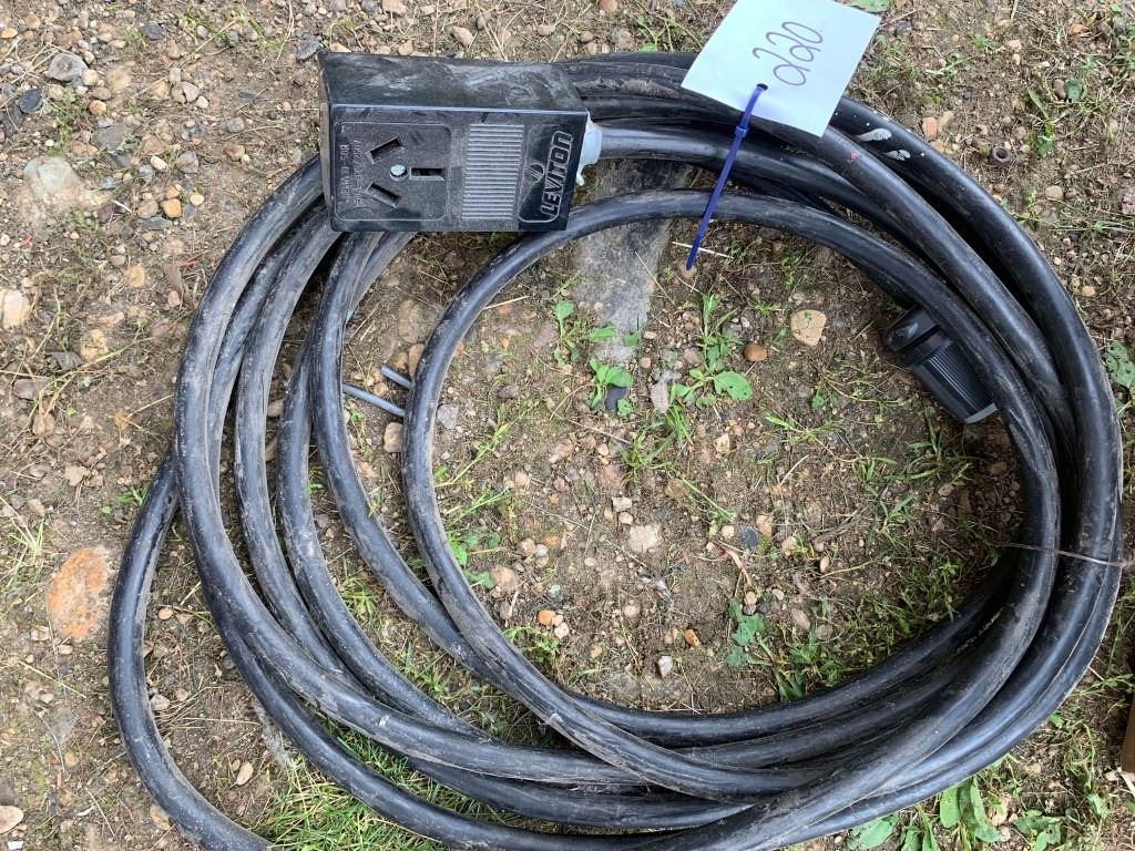 power cable, lights, ect