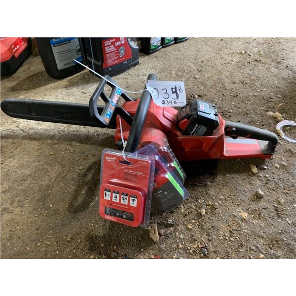 Milwaukee chain saw