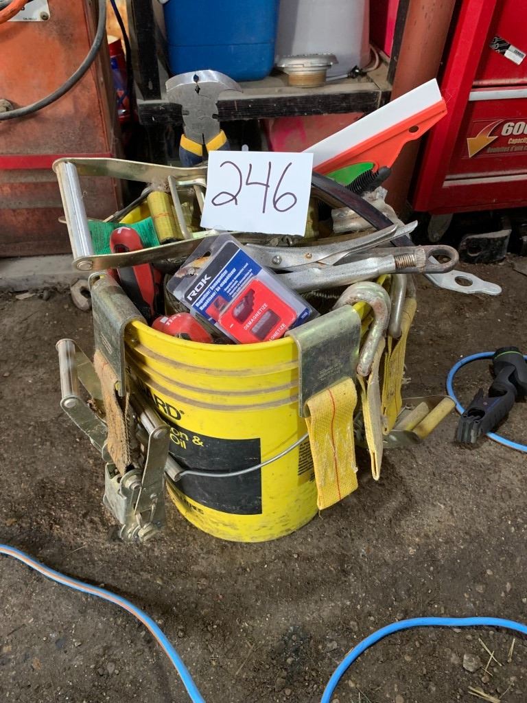 Full pail of miscitems