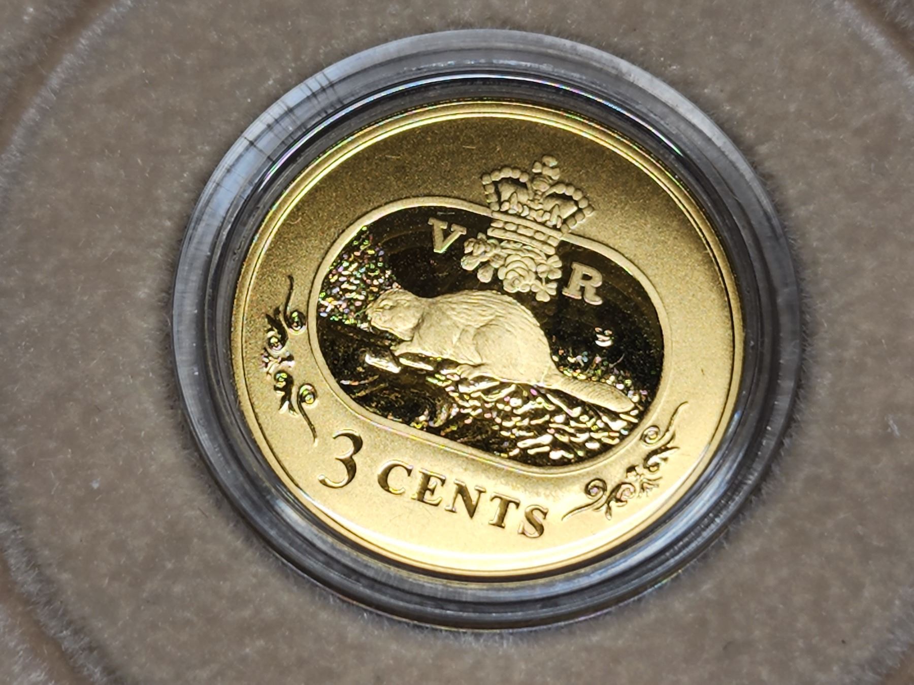 2001 3 Cents Stamp Coin Set Special Sterling Silver With 24 karat 2001 3 Cents Stamp Coin Set Special Sterling Silver With 24 karat