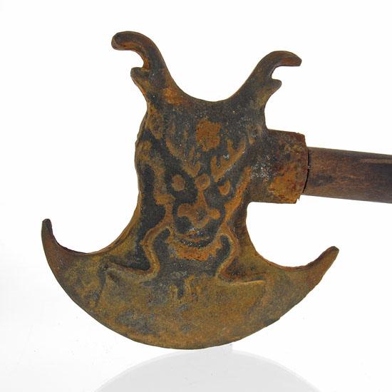 Vintage Chinese Old Bronze Axe (ANT-455)