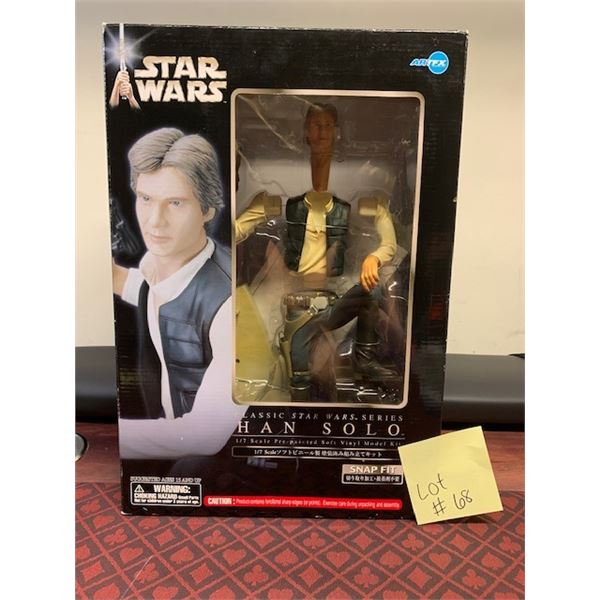 Star Wars Han Solo 1/7 Scale Vinyl Statue RARE