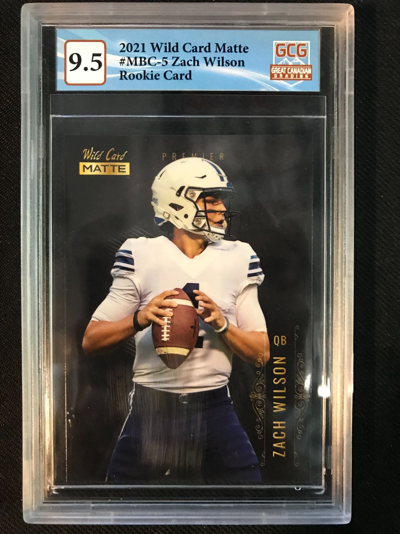 2021 Wild Card Matte Zach Wilson Gcg 9 5