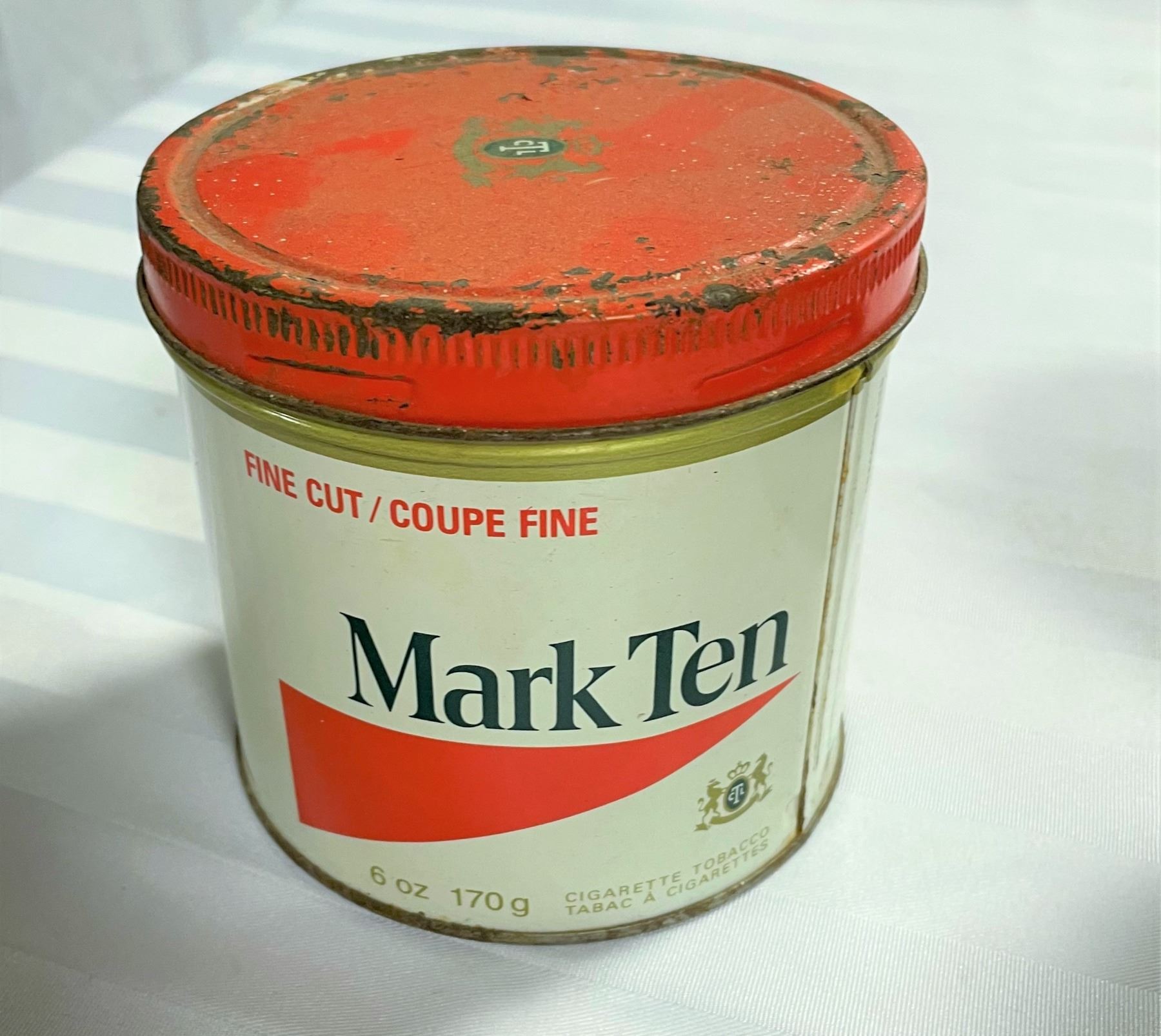 Mark Ten Tobacco Can