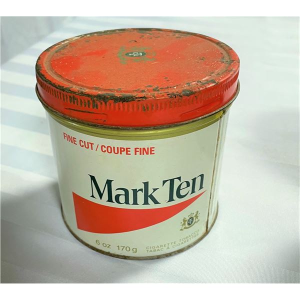 Mark Ten Tobacco Can
