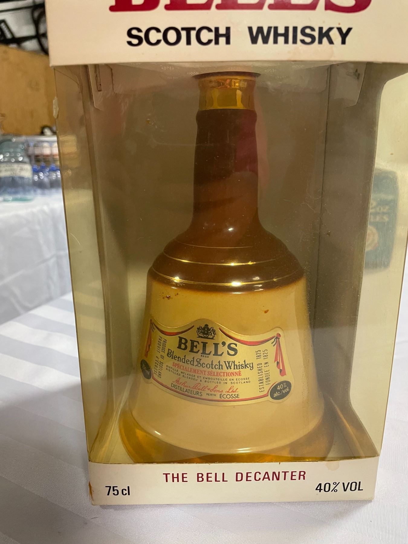 Bell's Scotch Whiskey Bottle IN ORIGINAL BOX
