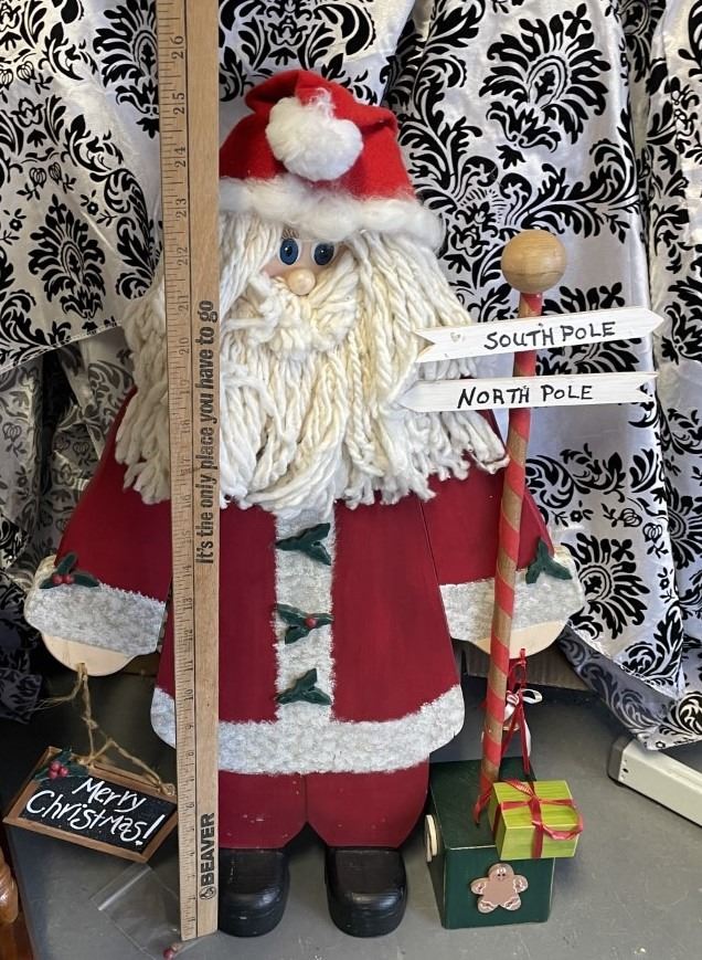 Wooden Santa Claus