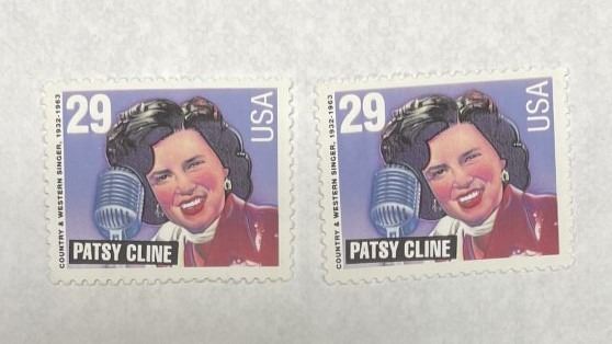Patsy Cline US Stamps (x2)
