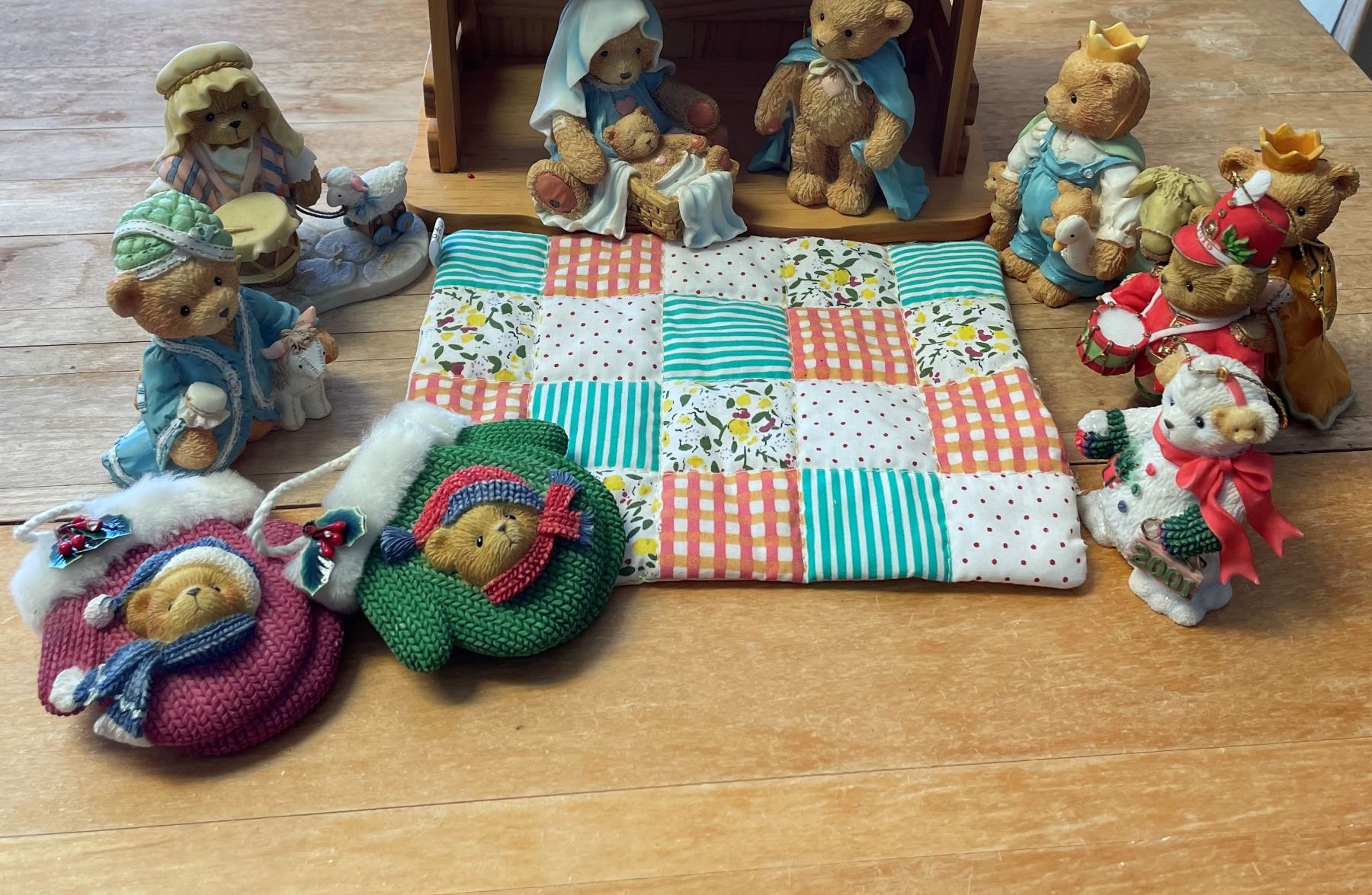Cherished Teddies Nativity Set and Ornaments Cherished Teddies Nativity Set and Ornaments