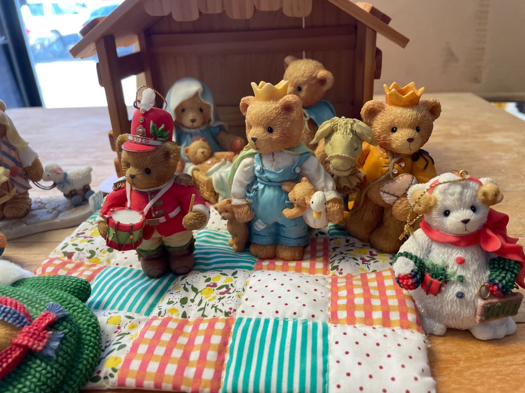Cherished Teddies Nativity Set and Ornaments Cherished Teddies Nativity Set and Ornaments