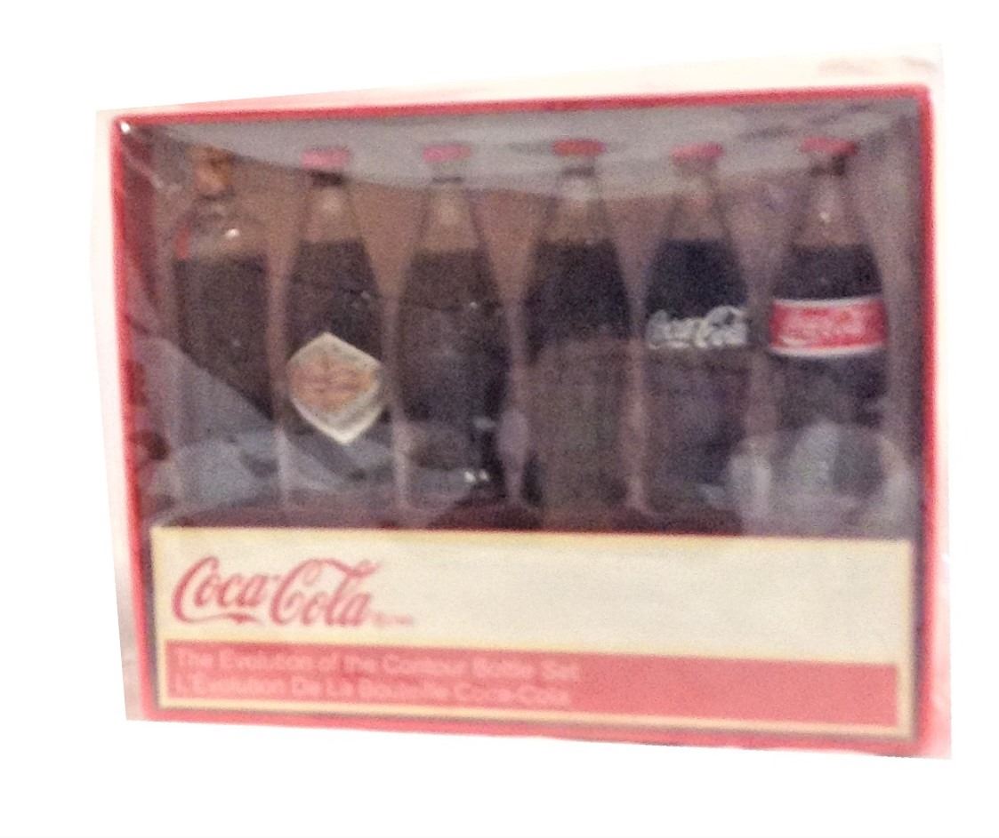 Evolution of the Coke Bottle Boxed Set Miniature 1899 Thru 1986 ...