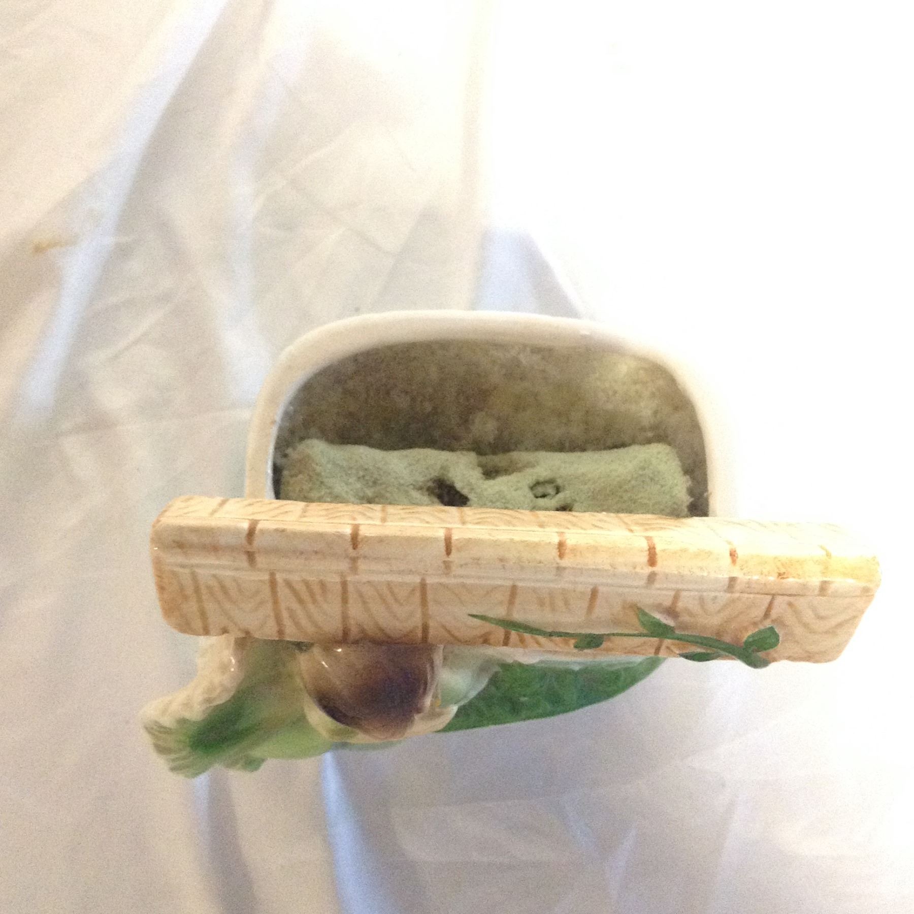 Vintage Irish Lady Planter