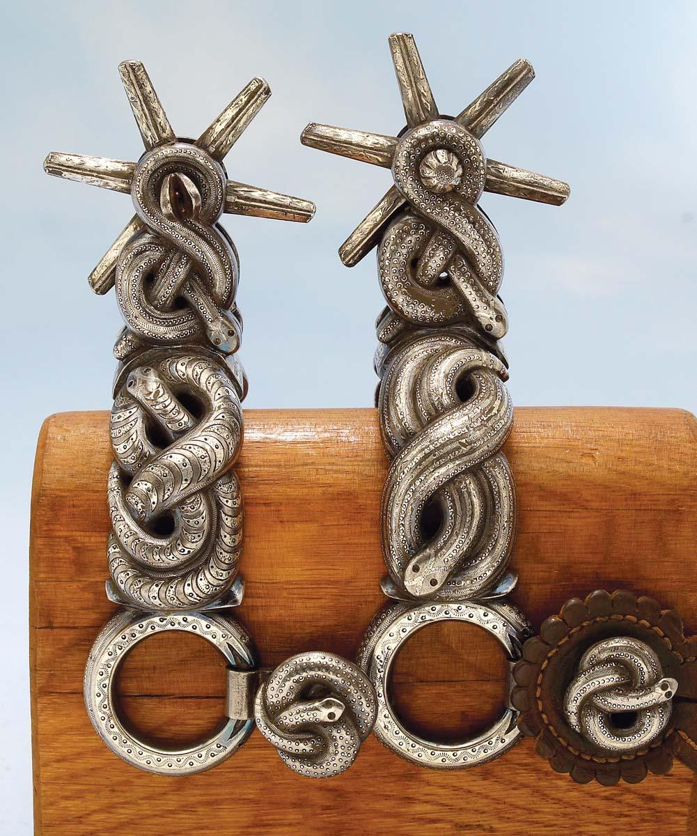 Exquisite Mexican Snake Spurs